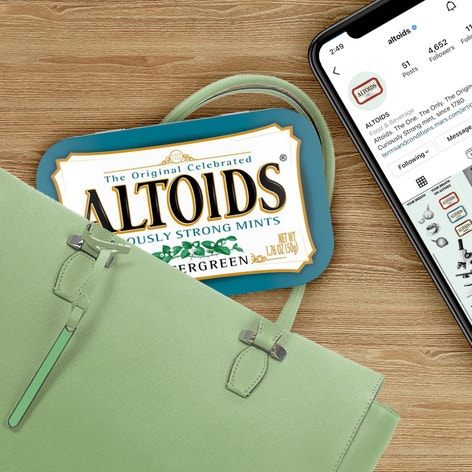 ALTOIDS Wintergreen Mints Single Pack, 1.76 oz | ALTOIDS®