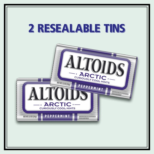 ALTOIDS Peppermint Mints, 1.76 ounce (Pack of 2) | ALTOIDS®